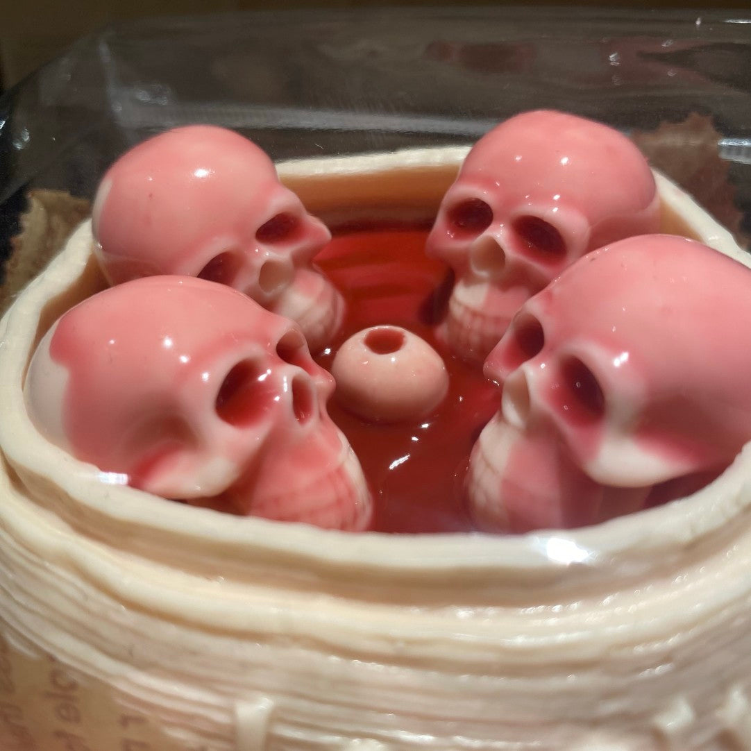 Handmade Bloody Skull in Bathtub Squishy Toy – Gagagleam